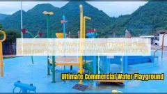12x12M Commercial Water Playground for Hotels and Parks
