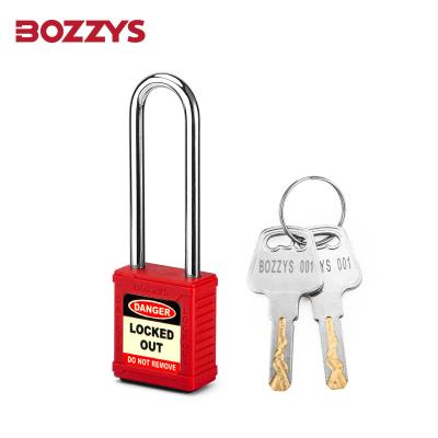 Chine 6.2*76mm Safety Lockout Padlocks Hardened Steel Shackle For Industrial Lockout Tagout à vendre