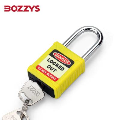 Chine cadenas de lock-out de sécurité de 38mm avec la fonction de conservation principale de 6.2mm à vendre