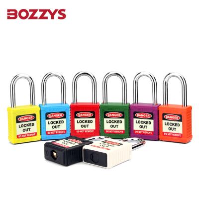 Chine cadenas de lock-out de sécurité de 38mm avec la fonction de conservation principale de 6.2mm à vendre
