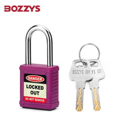 Chine Corps en nylon clé machine de cadenas de lock-out de sécurité d'OEM 38MM avec la fonction de conservation principale à vendre