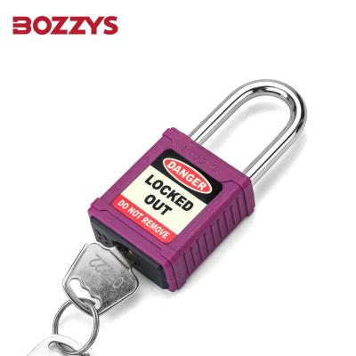 Chine Corps en nylon clé machine de cadenas de lock-out de sécurité d'OEM 38MM avec la fonction de conservation principale à vendre