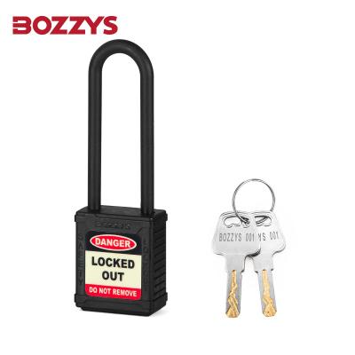 Chine Nylon Shackle Safety Lockout Padlocks With Master Key 6.2mm*76mm à vendre