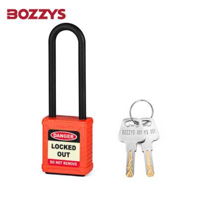 Chine Nylon Shackle Safety Padlocks 76MM Insulated With Key Retaining à vendre