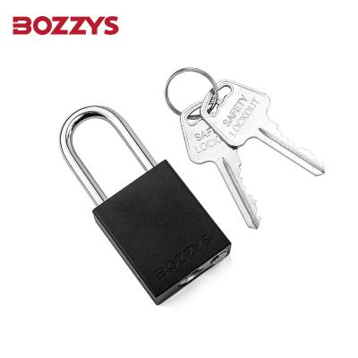 Cina Lucchetto in alluminio anodizzato con chiave allo stesso modo con grillo in nylon da 6 * 38 mm ad alta visibilità in vendita
