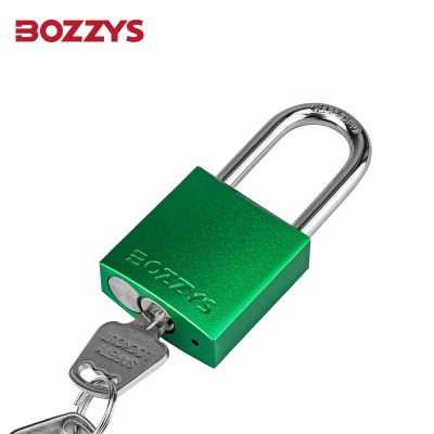 China Compact geanodiseerd aluminium hangslot met automatische pop-up sleutelbevestigingsfunctie Te koop