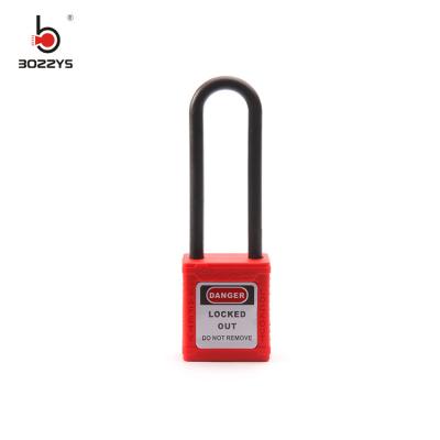 Cina BOSHI Insulation 38mm Steel Shackle Material Square Circle Padlocks in vendita