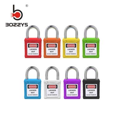 Cina BOSHI 25mm Shackle Length Small Safety Padlock With Shackle Insulation in vendita