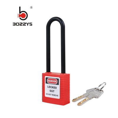 Cina BOSHI Cheap Price Custom All Color Shackle Material Steel A3 38Mm Safety Padlocks in vendita
