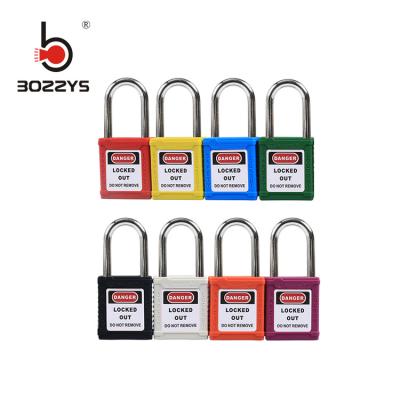Cina BOSHI Cheap Price Custom All Color Shackle Material Steel A3 38Mm Safety Padlocks in vendita