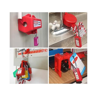中国 38mm nylon shackle safety padlock with master keys 販売のため