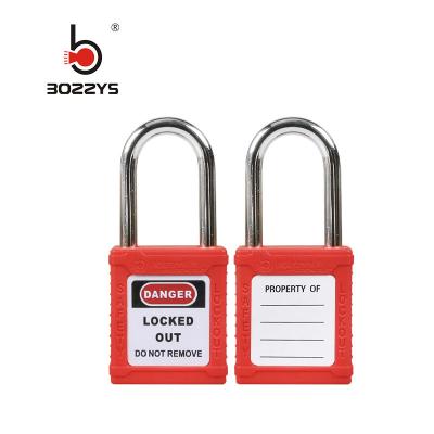 Cina dust- proof keyed alike safety padlock with steel shackle in vendita