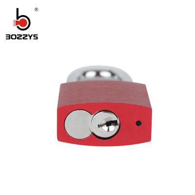 Cina Bozzys China Factory Anti-Open Shackle Aluminum Lock Body Safety Padlock BD-A30 in vendita
