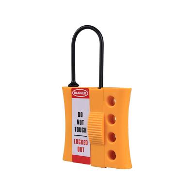 China Nylon Lockout Hasp for 4 Hole Diameter Thin Shackle OEM Acceptable à venda