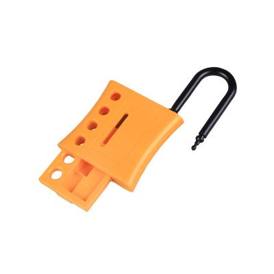 China Nylon Lockout Hasp for 4 Hole Diameter Thin Shackle OEM Acceptable à venda
