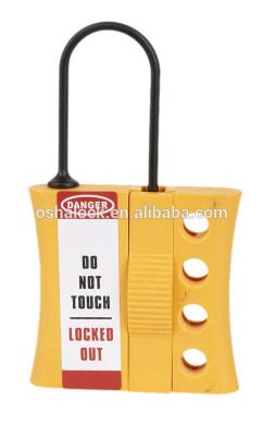 Cina Factory Cheap Nylon Safety Lockout Hasp Number Lock in vendita