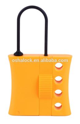 Cina Factory Cheap Nylon Safety Lockout Hasp Number Lock in vendita