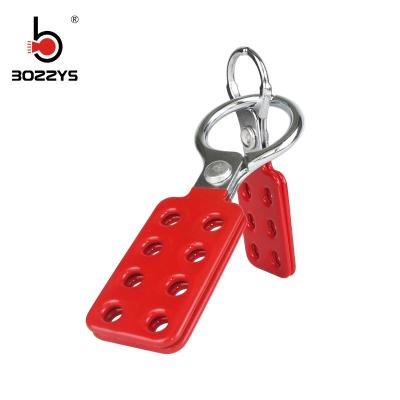 Cina Aluminum safety lockout hasp with locking diameter 1.5 inch but 8 holes diameter 8 mm in vendita