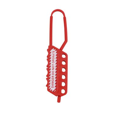 Cina BOSHI Electrical Safety High Strength Engineering Modified PP Lockout Hasp in vendita