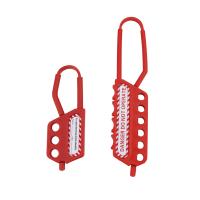China BOSHI Electrical Safety High Strength Engineering Modified PP Lockout Hasp for sale