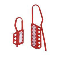 China BOSHI Electrical Safety High Strength Engineering Modified PP Lockout Hasp for sale