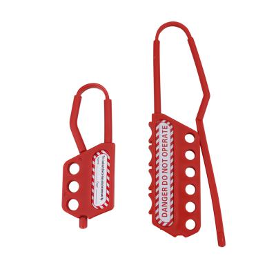 Cina BOSHI Electrical Safety High Strength Engineering Modified PP Lockout Hasp in vendita
