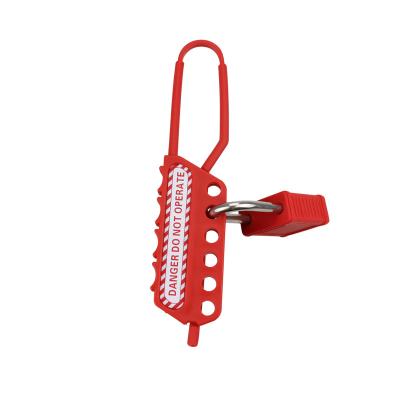 Cina BOSHI Electrical Safety High Strength Engineering Modified PP Lockout Hasp in vendita
