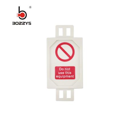China BOSHI Wholesale Customized Safety Lockout Tagout Warning Tags à venda