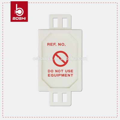 Cina BD-P31 Safety Tagout Plant Machinery Harness Micro Tag, lockout tagout equipment in vendita