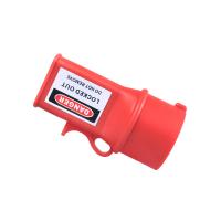 China Industrial Waterproof Socket Lockout , Electrical Plug Cover Lockout for sale