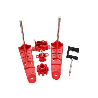 Cina tagout universale di serrata del cavo della valvola a sfera di sicurezza dell'ABS di Brady in vendita