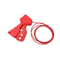 China adjustable design stainless steel cable lock for sale