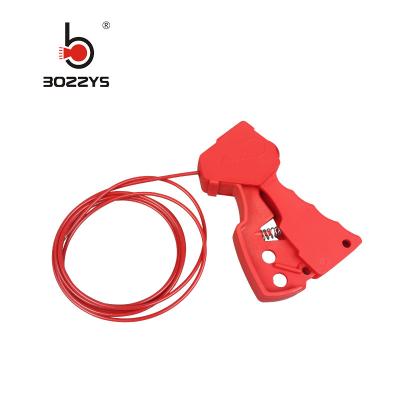 Cina BOSHI Customized Nylon PA Material Adjustable Safety Cable Lockout in vendita