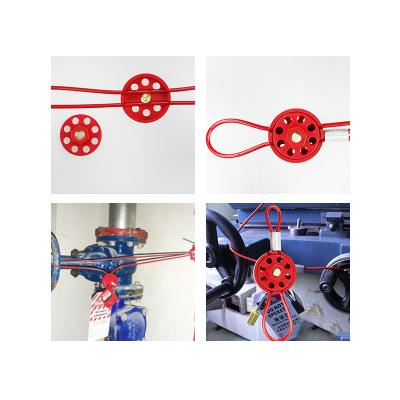 China BOSHI Industrial Safety Modern Design Adjustable Cable Lockout Te koop