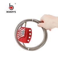 China BOSHI OEM Acceptable Multipurpose Adjustable Cable Safety Lockout for sale