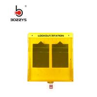 China Combined Design Brady Lockout Station With Clip Working Tickets Function for sale