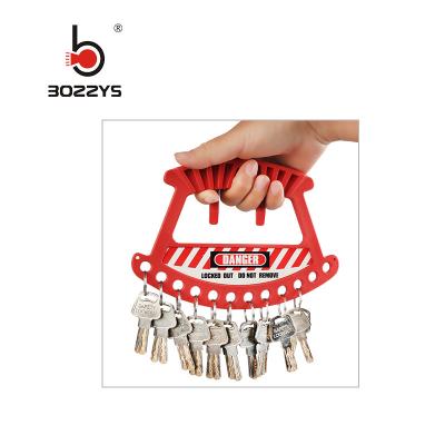 中国 OEM 12 Padlock Holes Customized Portable Padlock Rack advanced lockout station 販売のため