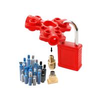 China BOSHI Oem Acceptable Red Pneumatic Quick Disconnect Lockouts for sale