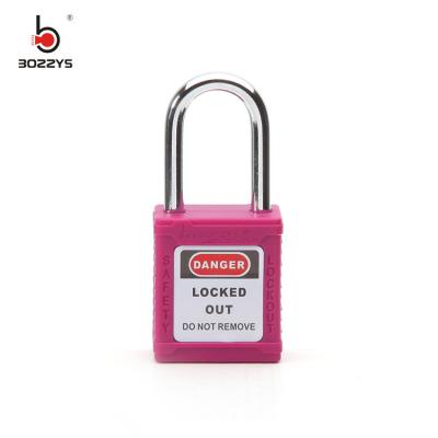 Cina BOSHI Oem Custom Multi-Color Optional 38Mm Steel Shackle Safety Padlock in vendita