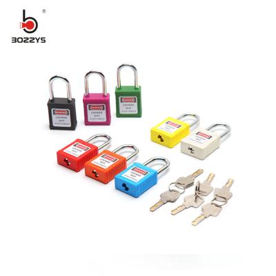 Cina BOSHI Oem Custom Multi-Color Optional 38Mm Steel Shackle Safety Padlock in vendita