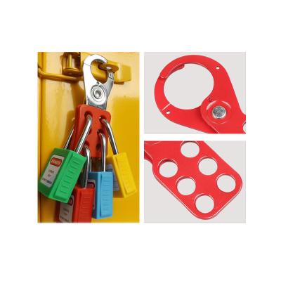 中国 BOSHI Customized Design Steel Material Red Safety Lockout Hasps 販売のため