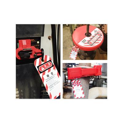 Chine Étiquettes de lock-out de sécurité de lutte contre l'incendie conçues pour différentes occasions à vendre