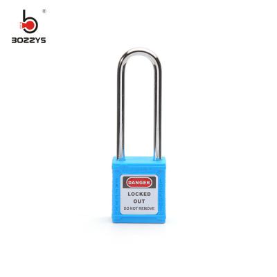 Cina BOSHI Custom Color Durable 76Mm Steel Shackle Safety Padlock in vendita