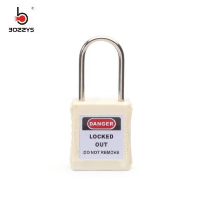 中国 BOSHI Custom Logo Multi-Color Optional 38Mm Steel Shackle Safety Padlock 販売のため