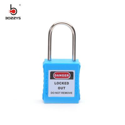 中国 BOSHI Custom Logo Multi-Color Optional 38Mm Steel Shackle Safety Padlock 販売のため