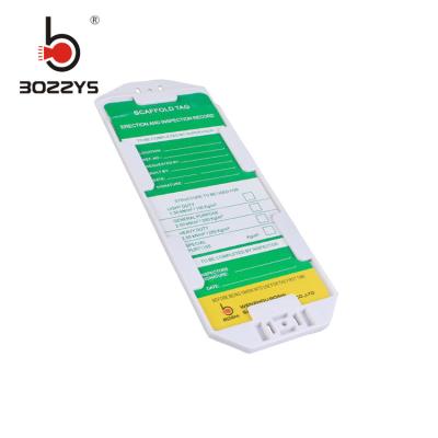 Китай BOSHI High Quality ABS Engineering Plastic Safety Scaffolding Tags продается