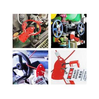 中国 BOSHI Custom Product Nylon PA Multipurpose Red Cable Lockouts 販売のため