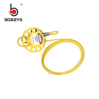 Cina BOSHI Good Price Adjustable Wheel Type Safety Cable Lockout Devices in vendita