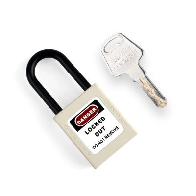 China lockout Electrically nylon security padlocks Te koop