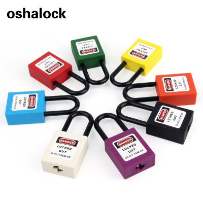 中国 lockout Electrically nylon security padlocks 販売のため